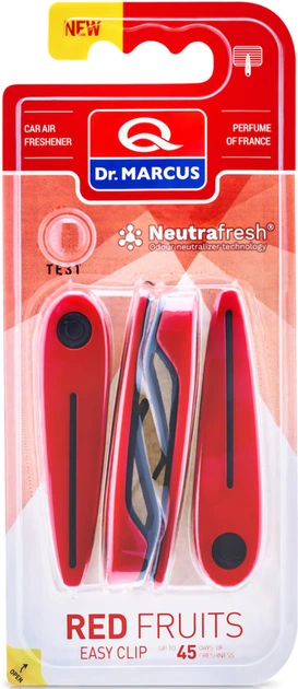 Ароматизатор Dr.Marcus Easy Clip Красные фрукты комплект 1 шт (km7549 ...
