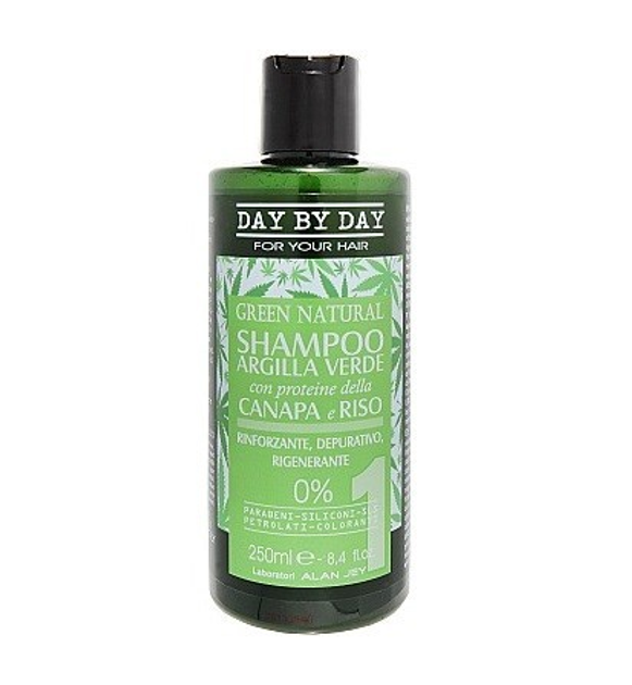 Шампунь Alan Jey Green Natural Argilla Verde Con Proteine Della Canapa ...