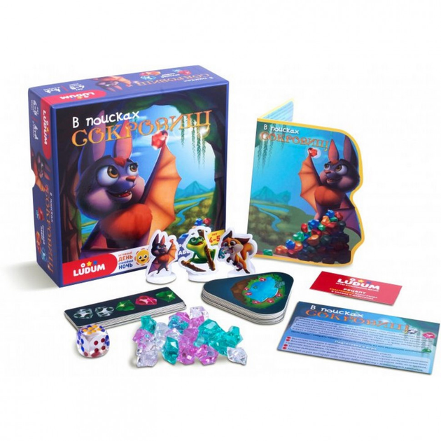 Настольная игра "В поисках сокровищ" Ludum LD1046-05 русский язык ...