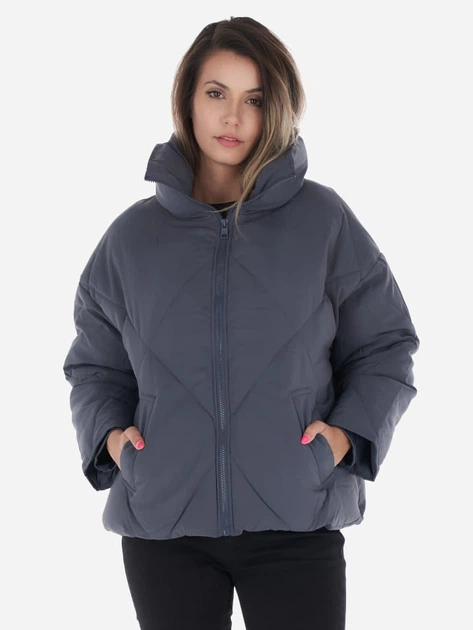 Куртка демисезонная короткая женская Kenvelo 20602530-58557 S Серая ...