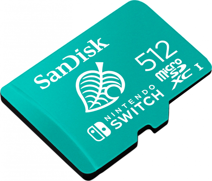 Карта памяти SanDisk microSDXC 512GB для Nintendo Switch (SDSQXAO-512G ...