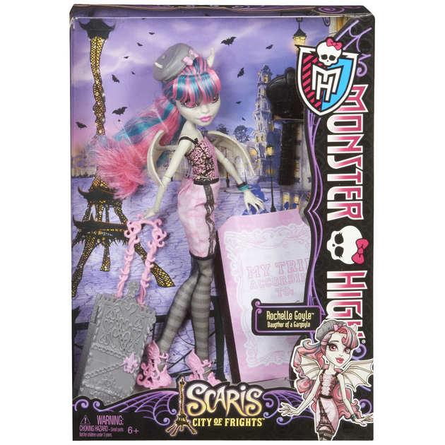 Лялька Монстер Хай Рошель Гойл, серія Скаріж Місто Жахів Monster High ...