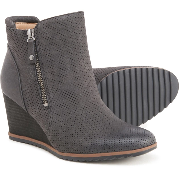 Ботинки Soul Naturalizer Haley 2 Wedge Ankle Booties Black, 40 (270 мм ...