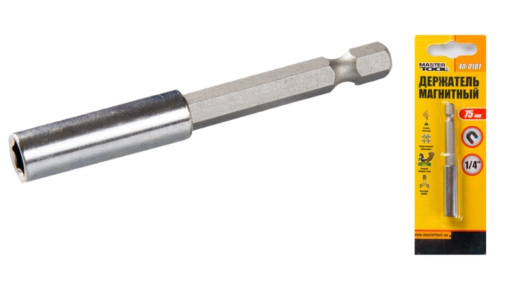 Держатель магнитный Mastertool 75 мм – фото, отзывы, характеристики в интернет-магазине ROZETKA ...