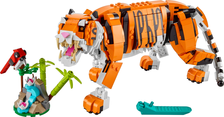 Конструктор LEGO Creator 3 в 1 Величественный тигр 755 деталей (31129 ...