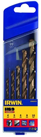 Набор сверл по металлу Irwin Hss Cobalt 5 шт (10502570) – фото, отзывы ...