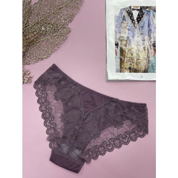 Женские трусики бразилиана Anttifu M кружевные 0061 - 8 шт. – Брендовая одежда | ROZETKA