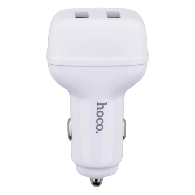Авто зарядное устройство Hoco Z36 2 USB Белый цвет – фото, отзывы ...