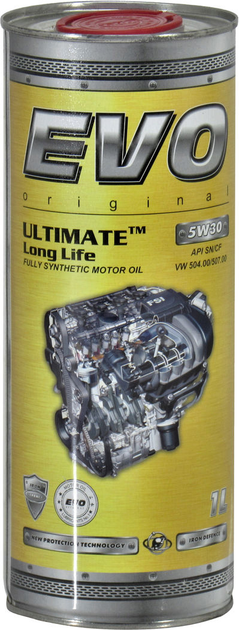 Моторное масло EVO Ultimate LongLife 5W-30 1 л – фото, отзывы ...