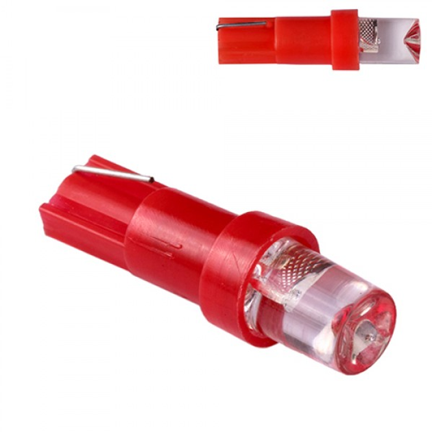 Лампа PULSO/габаритная/LED T5/1SMD-3030/12v/0.5w/3lm Red (LP-120318 ...