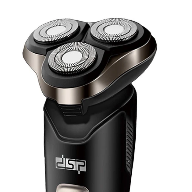 Бритва Електрична на 3 плаваючі головки DSP 60017 Роторна Електробритва ...