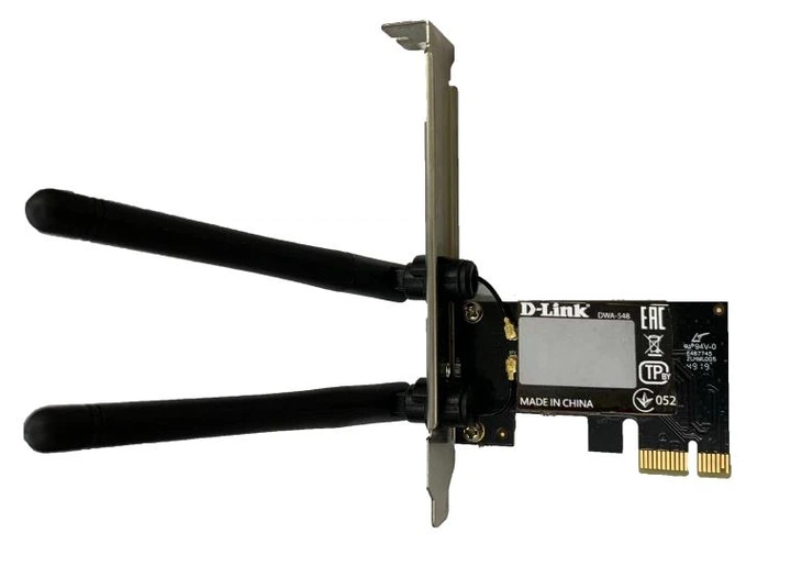 WiFi-Адаптер D-Link DWA-548 N300 PCI Express (DWA-548) – фото, отзывы ...
