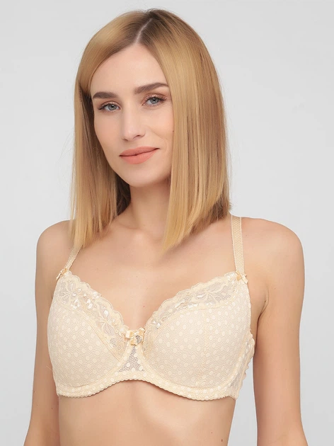 Бюстгальтер с косточками Lanny mode 11134 85C Бежевый (2000029677380) – Брендовая одежда | ROZETKA