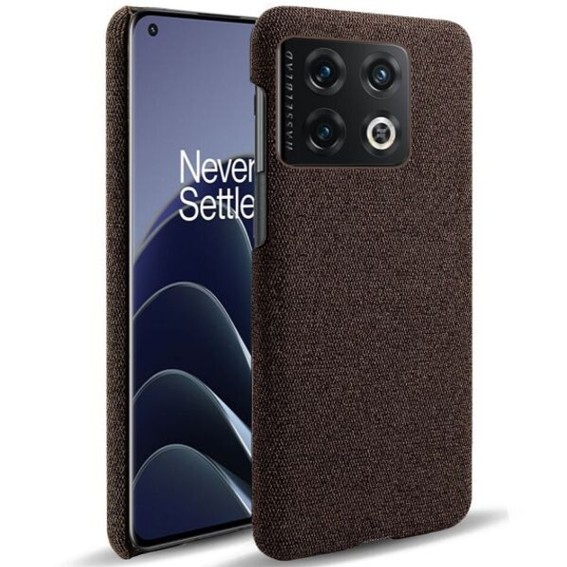 Защитный чехол KSQ Cloth Style для OnePlus 10 Pro - Brown – фото ...