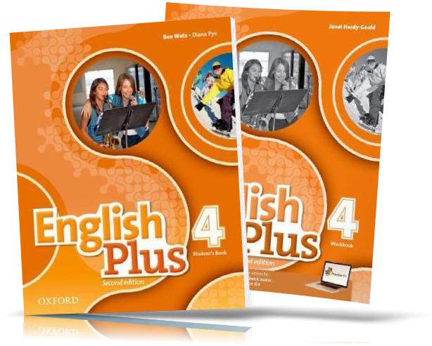 Книга English Plus 4, Student's + Workbook / Учебник+Тетрадь ...