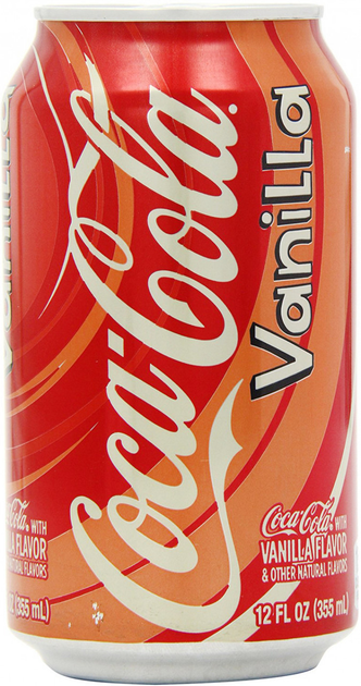 Напиток газированный Coca-Cola Vanilla Кока Кола Ванила 355 мл от ...