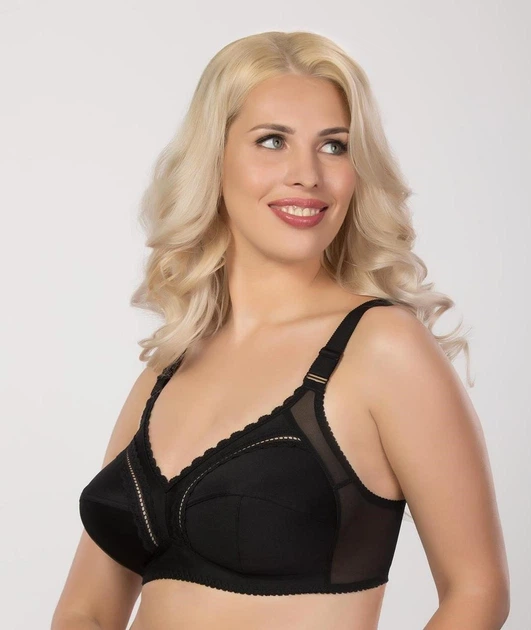 Бюстгальтер без косточек ELITA 106 черный 90C – Брендовая одежда | ROZETKA