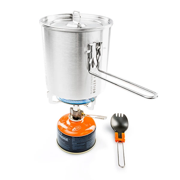 Набір посуду GSI Outdoors Glacier Stainless Explorer Set – фото, отзывы ...