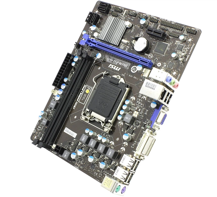 Материнская плата Socket 1155 MSI MS-7788 ( MSI H61M-P31 (G3) ) ( s1155, DDR3, INTEL H61 (B3 ...