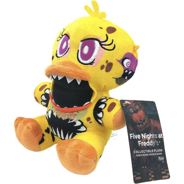 Мягкая игрушка Утка Чика с зубами 5 ночей с Фредди FNAF / Фнаф Фреди ...