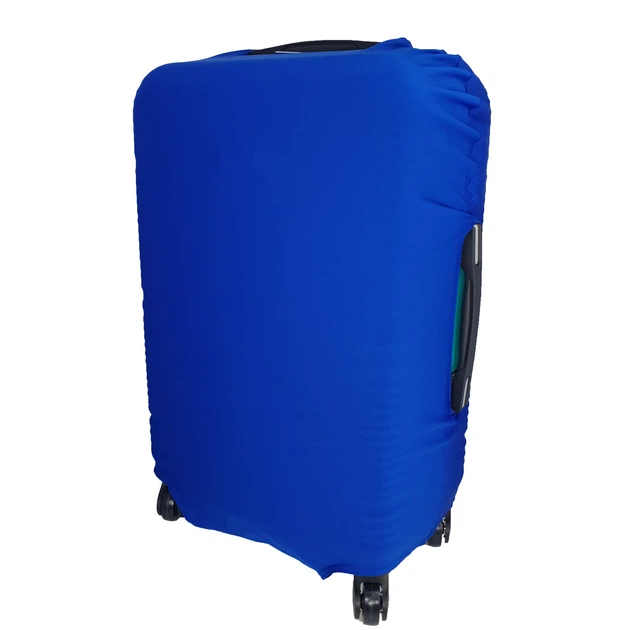 Чохол для малої валізи з тканини синій Стильні аксесуари з доставкою Rozetka