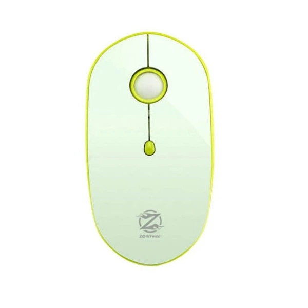 Мышь беспроводная с аккумулятором ZORNWEE W880 Бело-зеленая (d-36847) – фото, отзывы ...