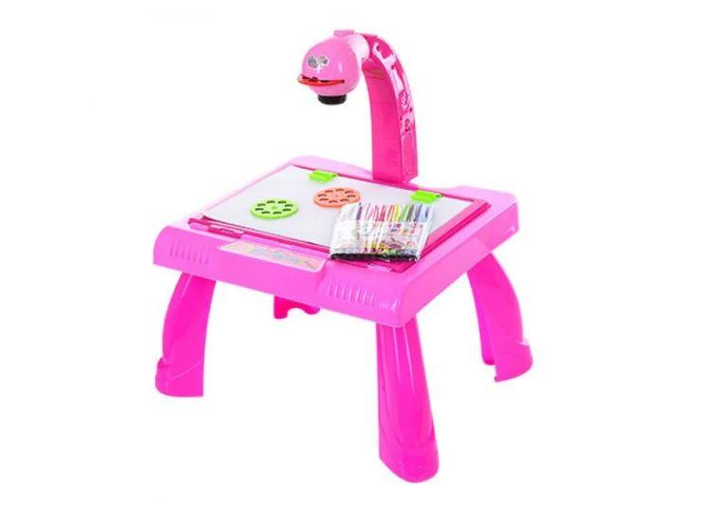 Детский столик для рисования с проектором WOW Projector Painting 3в1 ...