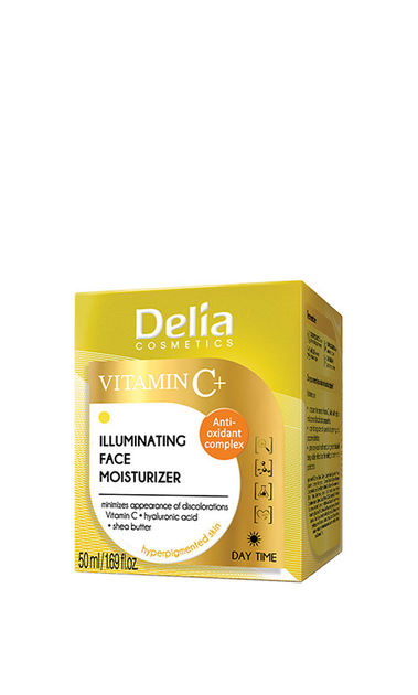 Delia cosmetics Vitamin C + Увлажняющий крем-иллюминатор для лица от ...