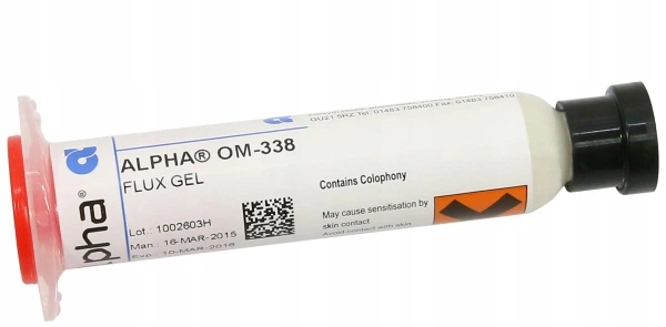 Флюс-гель Alpha OM-338 10cc – фото, відгуки, характеристики в інтернет ...
