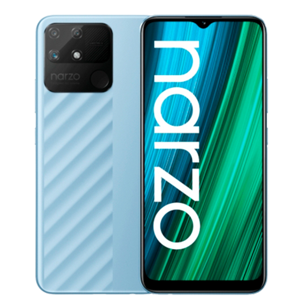Смартфон Realme Narzo 50A 4/64GB (Oxygen Blue) Global [65380] – фото ...