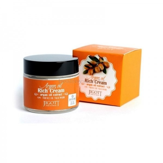 Крем для лица с аргановым маслом Jigott Argan Oil Rich Cream 70 мл от ...