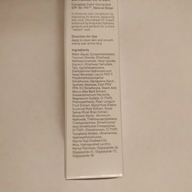 Крем солнцезащитный с тоном Dermaheal CC cream SPF 30 Tan Beige 50 мл ...