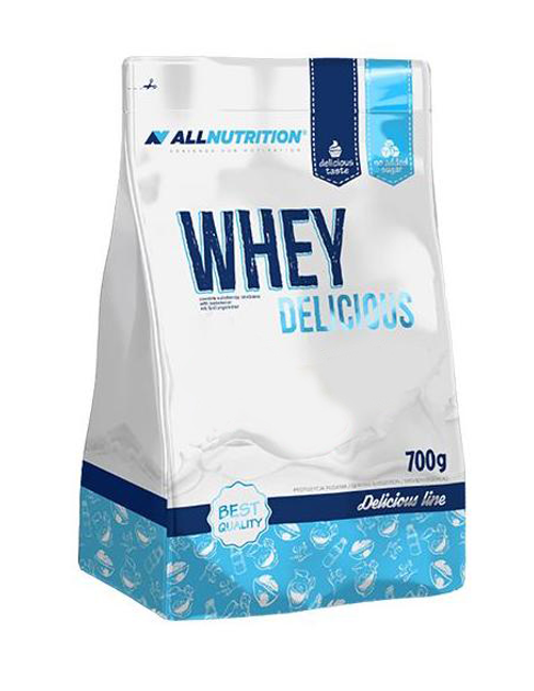 Протеин AllNutrition Whey Delicious 700 грамм белый шоколад с ...