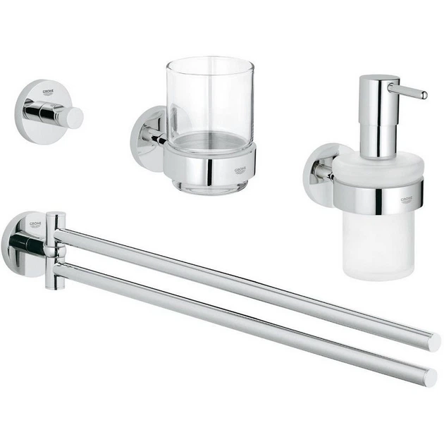 Набір аксесуарів Grohe Essentials 40846001 – фото, відгуки ...
