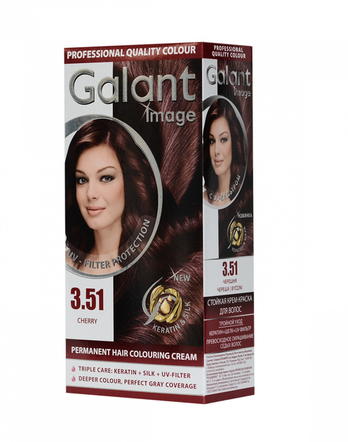 Краска для волос Роза Импекс GALANT Image №3. 51 - черешня – купить ...