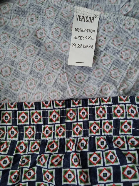 Трусы шорты семейки VERICOH хлопок рисунок синий темный с красным 4XL 54\56 – Брендовая одежда ...