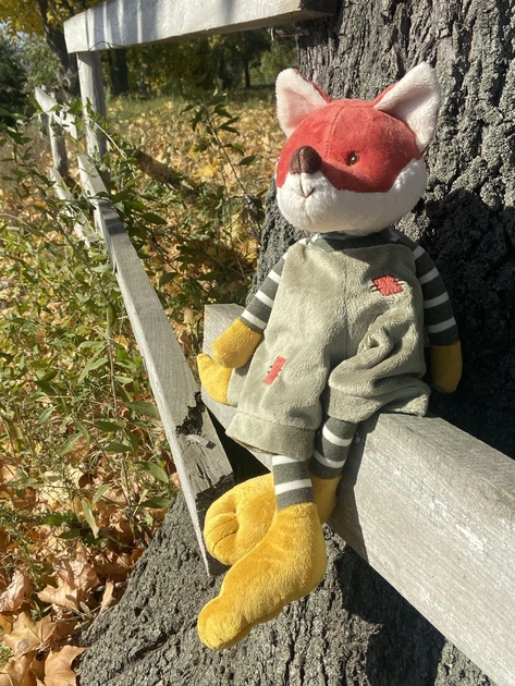 Игрушка мягкая лис The Big Foxy, 35 см, Bukowski Design, 16002 ...