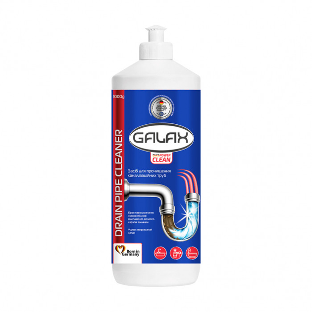 Средство для прочистки канализационных труб Galax Das Power Clean ...