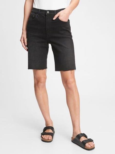 Шорты джинсовые женские GAP 42147811 26 Черные (1159760673) – в ...