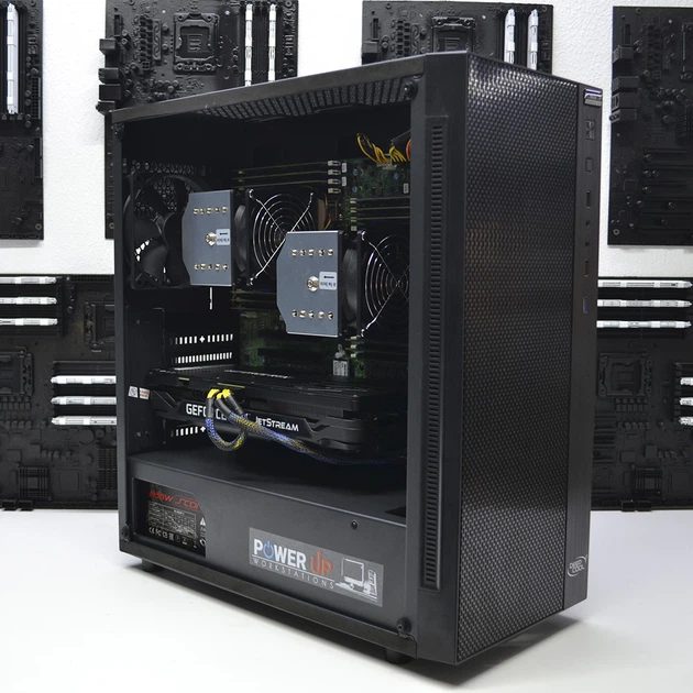 Двухпроцессорная рабочая станция PowerUp #276 Intel Xeon Platinum P ...