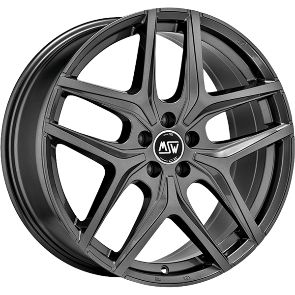 Автомобільний диск MSW 40 Gloss Gun Metal R19 PCD5x110 ET34 DIA65,1 ...