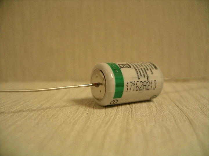 Літієва батарейка Saft LS14250 CNA (LiSOCl2) axial solder – фото ...