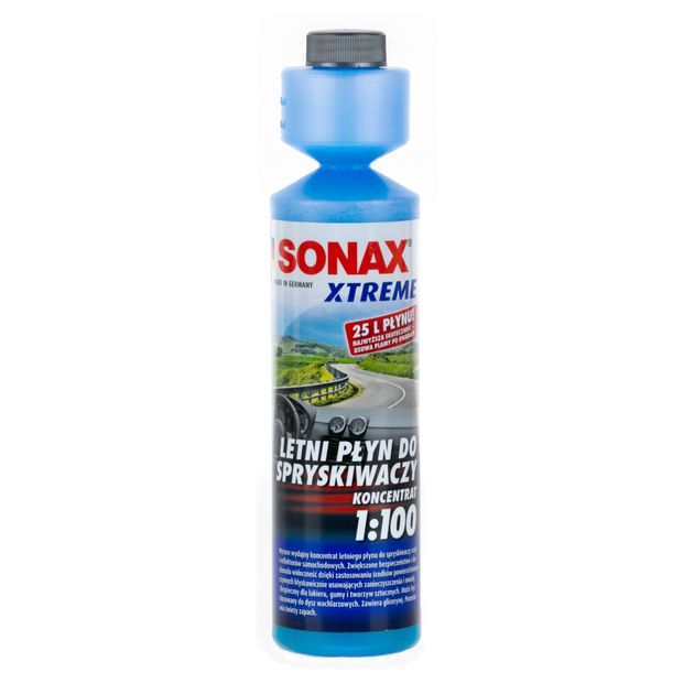 Омыватель стекла летний концентрат 1:100 SONAX Xtreme Scheibenreiniger ...