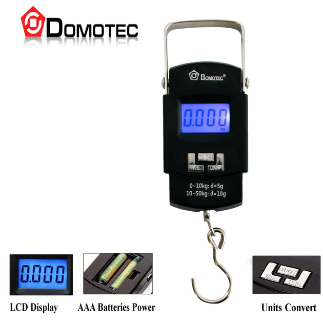 Электронный кантер весы "Domotec MS-A08" Черный, ручные весы кантерные ...