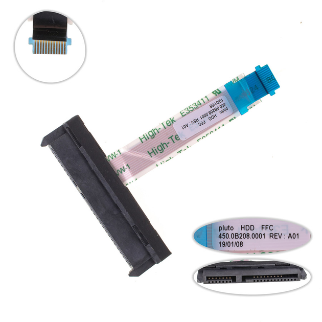 Шлейф жорсткого диска HDD/SSD для ноутбука Acer (vn7-593g), (450.0b208 ...