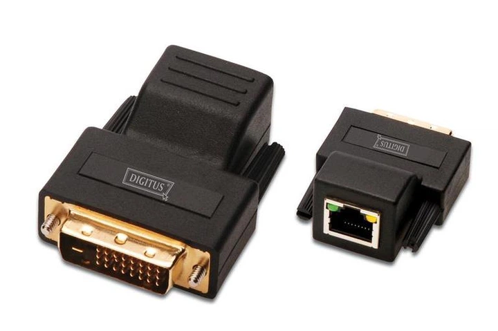 Подовжувач DIGITUS DVI Full HD over UTP set, 70 m (DS-54101) – фото ...