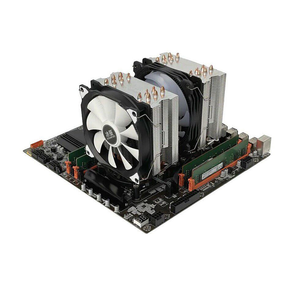 Матплата X79-DUAL + 2x (ДВА)Intel Xeon E5-2650 v3 10 (20) ядер 2.3-3.0 ...