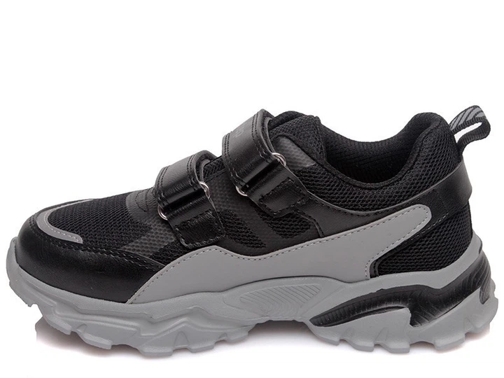 Кросівки Weestep (35р.) 21,5 см чорні з сірим на дві липучки від ...