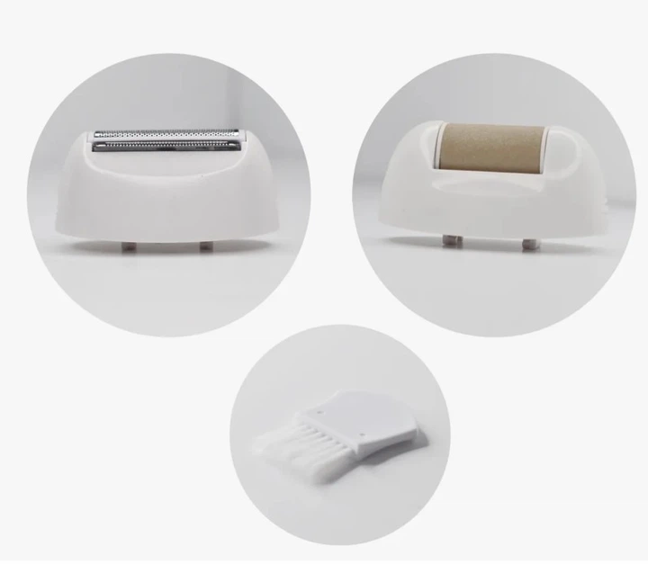 Професійний Епілятор Rozia 3в1 HB6110, Догляд за тілом, Депілятор Біло-рожевий – фото, відгуки ...