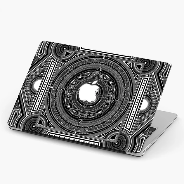 Чехол пластиковый для Apple MacBook 12 A1534 Абстрактная окружность ...